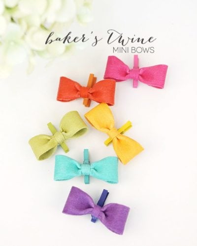 Baker's Twine Mini Bows - Damask Love