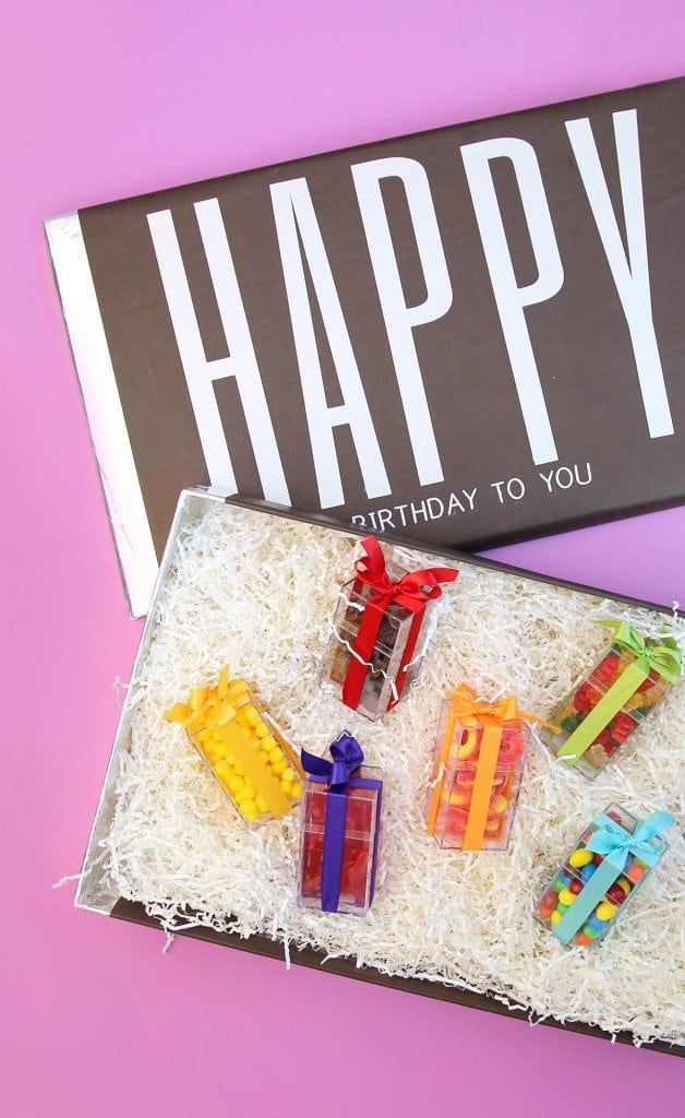 Giant Candy Bar in a Box - Damask Love