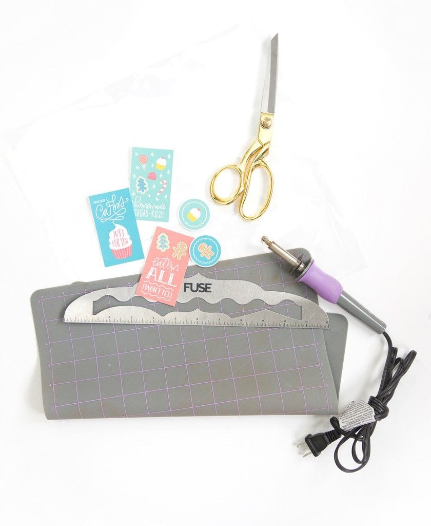 Fuse Tool Cookie Packaging + Free Punny Printables - Damask Love