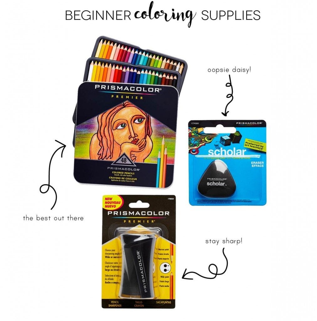 How (the Heck) to Color + Free Coloring Pages - Damask Love