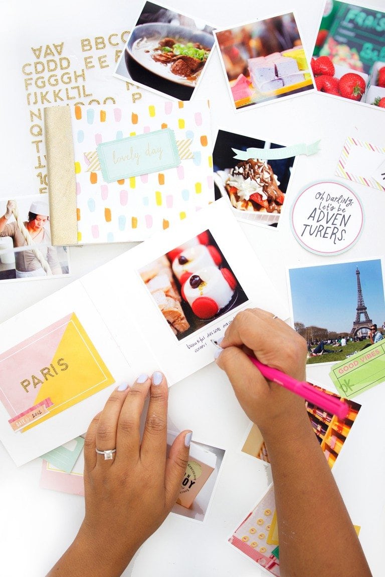 Easy DIY Photo Journal - Damask Love