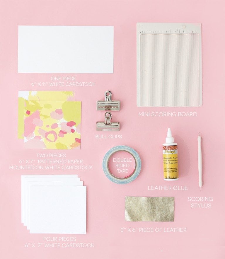 Easy DIY Photo Journal - Damask Love