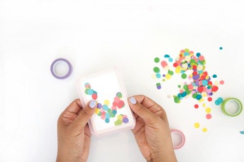 DIY Easy Shaker Cards - Damask Love