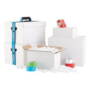 DIY Cardboard Box Ice Cream Cart - Damask Love