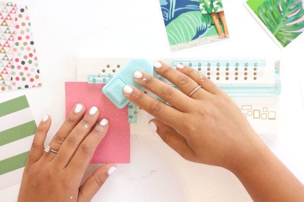 Perfect Paper Polaroid Frames - Damask Love