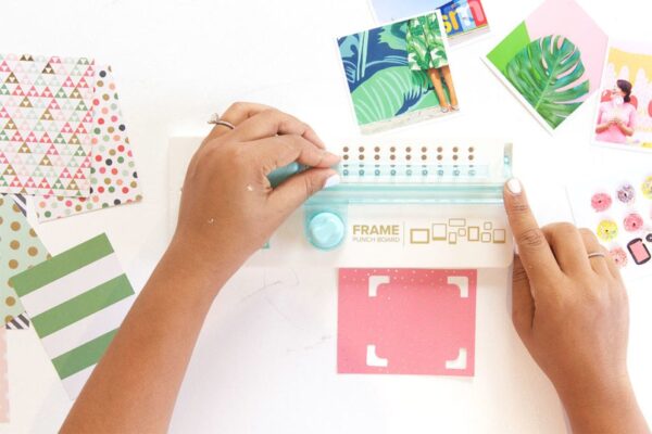 Perfect Paper Polaroid Frames - Damask Love