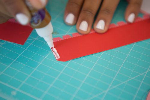 Printable Peppermint Treat Box - Damask Love