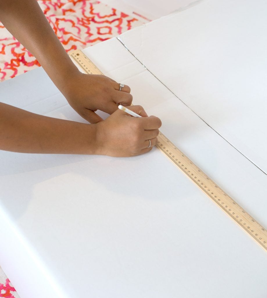 DIY Cardboard Box Fireplace - Damask Love