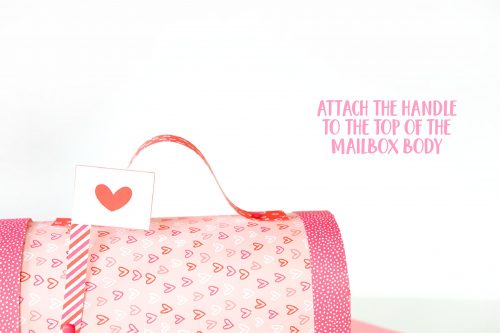 Printable Valentine's Day Mailbox - Damask Love