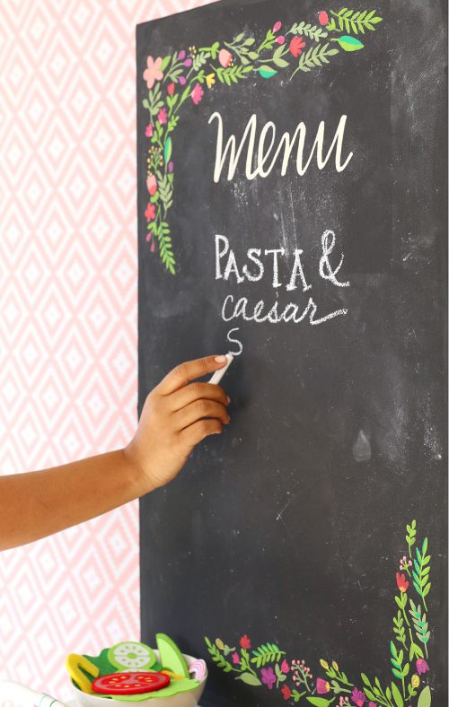 DIY Perfect Chalkboard Lettering - Damask Love