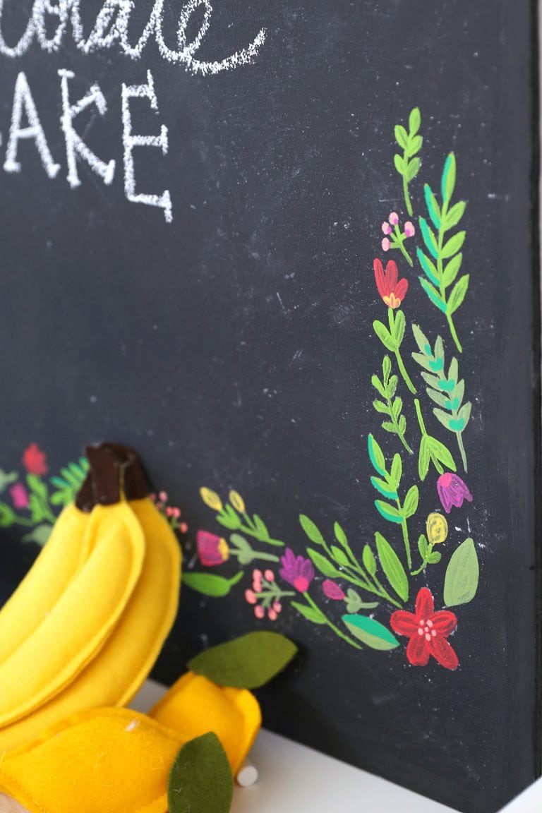 DIY Perfect Chalkboard Lettering - Damask Love