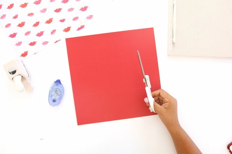 DIY Valentine's Day Surprise Box - Damask Love