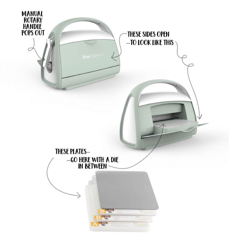 Scary Craft Tools: How to Use a Cricut Cuttlebug - Damask Love