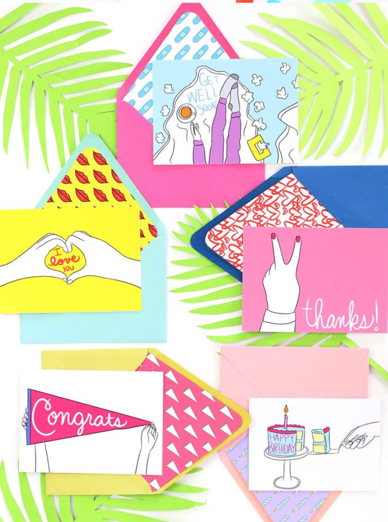 Printable Coloring Cards - Damask Love