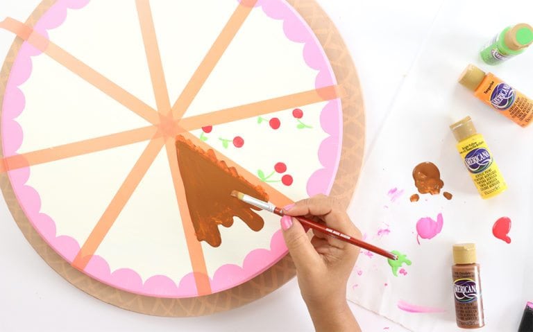 DIY Ice Cream Sundae Roulette Game - Damask Love