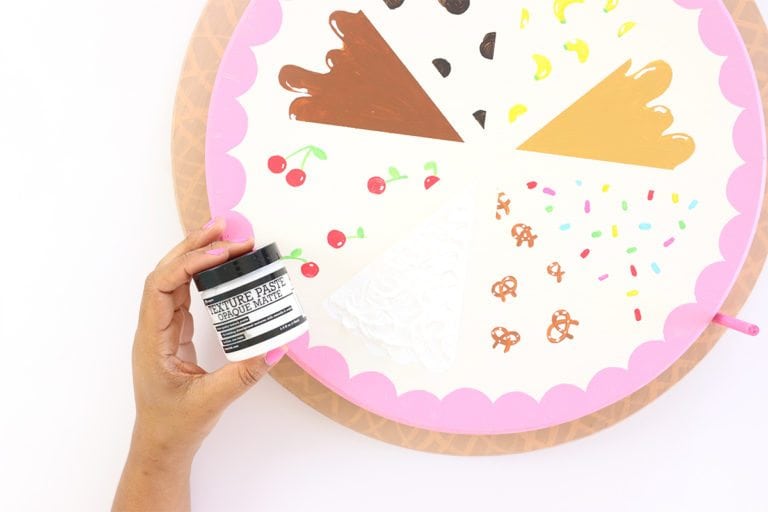 DIY Ice Cream Sundae Roulette Game - Damask Love