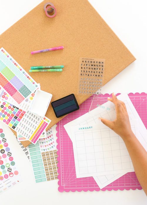 Print Your Own Wall Calendar with Canon - Damask Love