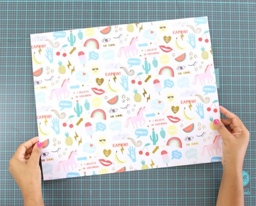 How to Make A Pocket Folder - Damask Love