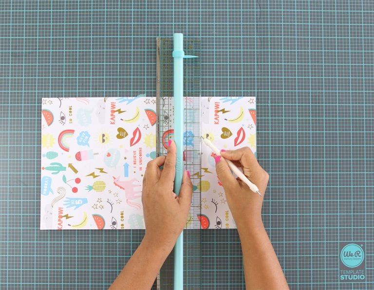 How to Make A Pocket Folder - Damask Love