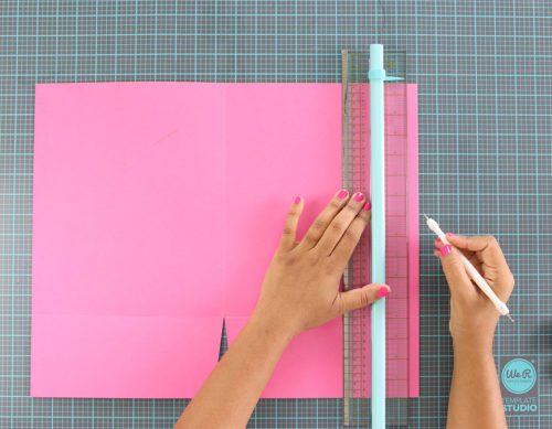 How to Make A Pocket Folder - Damask Love