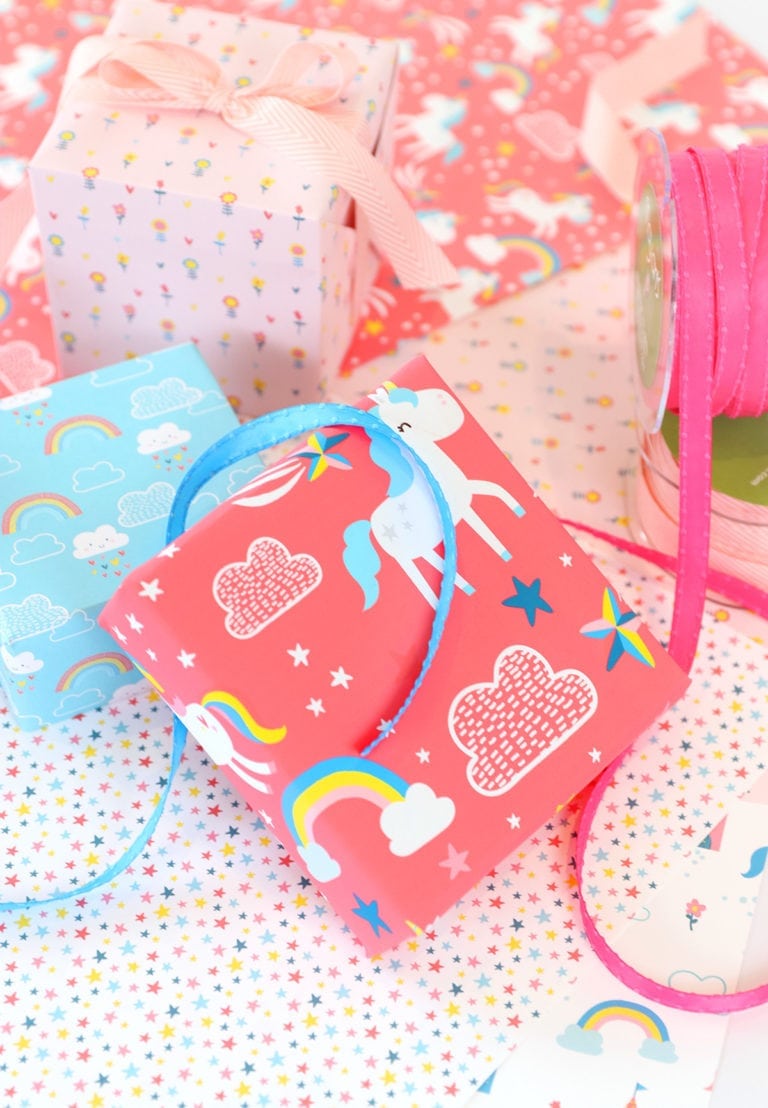 How to Design and Print Your Own Wrapping Paper - Damask Love