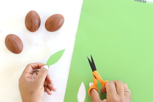 DIY Palm Tree Easter Eggs for Food Network Magazine - Damask Love