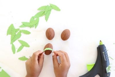 DIY Palm Tree Easter Eggs for Food Network Magazine - Damask Love