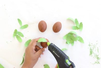 DIY Palm Tree Easter Eggs for Food Network Magazine - Damask Love