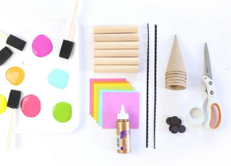 DIY Crayon Magnets - Damask Love