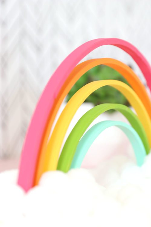 How to Make a Wooden Waldorf Rainbow - Damask Love