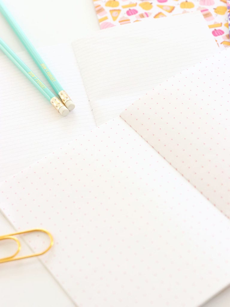 How To Print Your Own Notebook - Damask Love