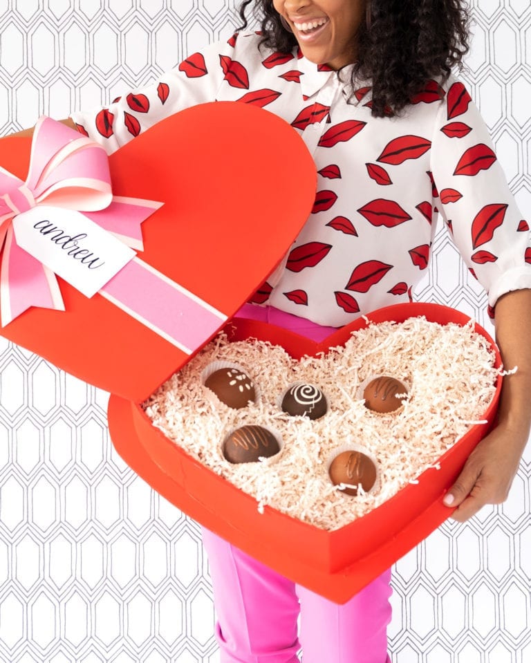 How to Make a Giant Box of Chocolates for Valentine's Day - Damask Love