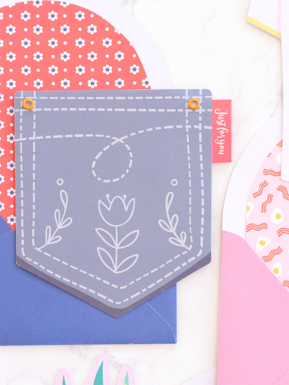 35+ Handmade Card Ideas - Damask Love