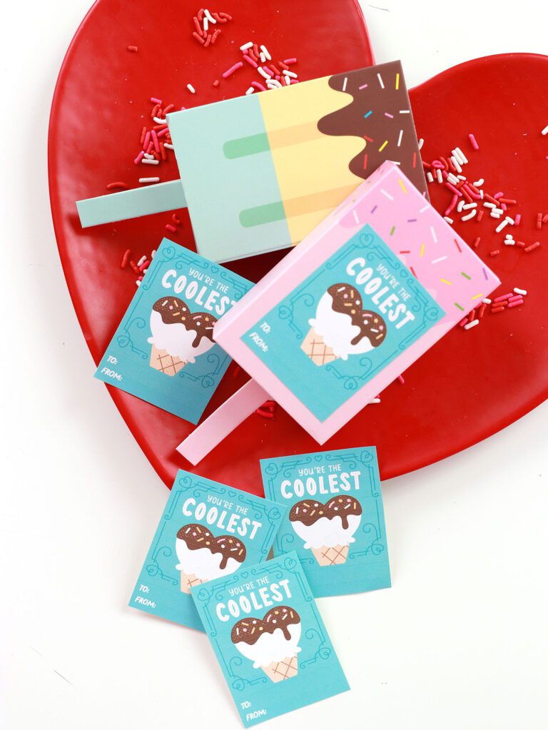 3 Easy Classroom Valentine Printable Ideas - Damask Love