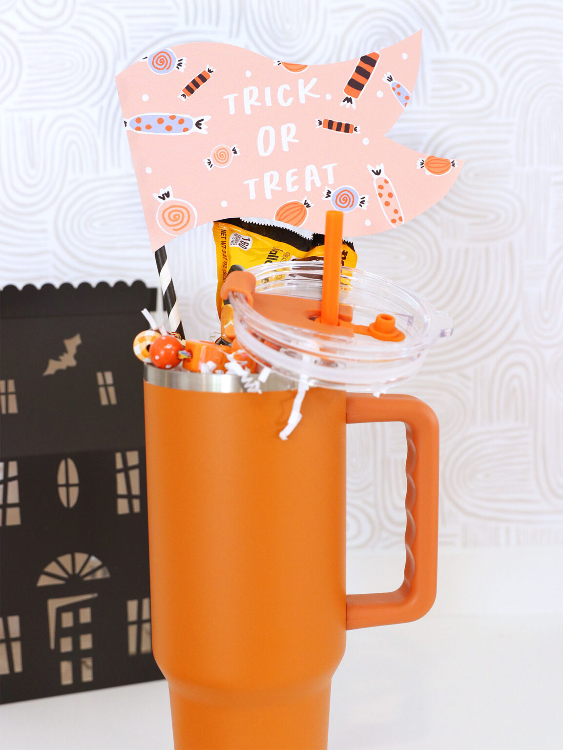 Cute & Spooky Halloween Flags | Printable Flags - Damask Love
